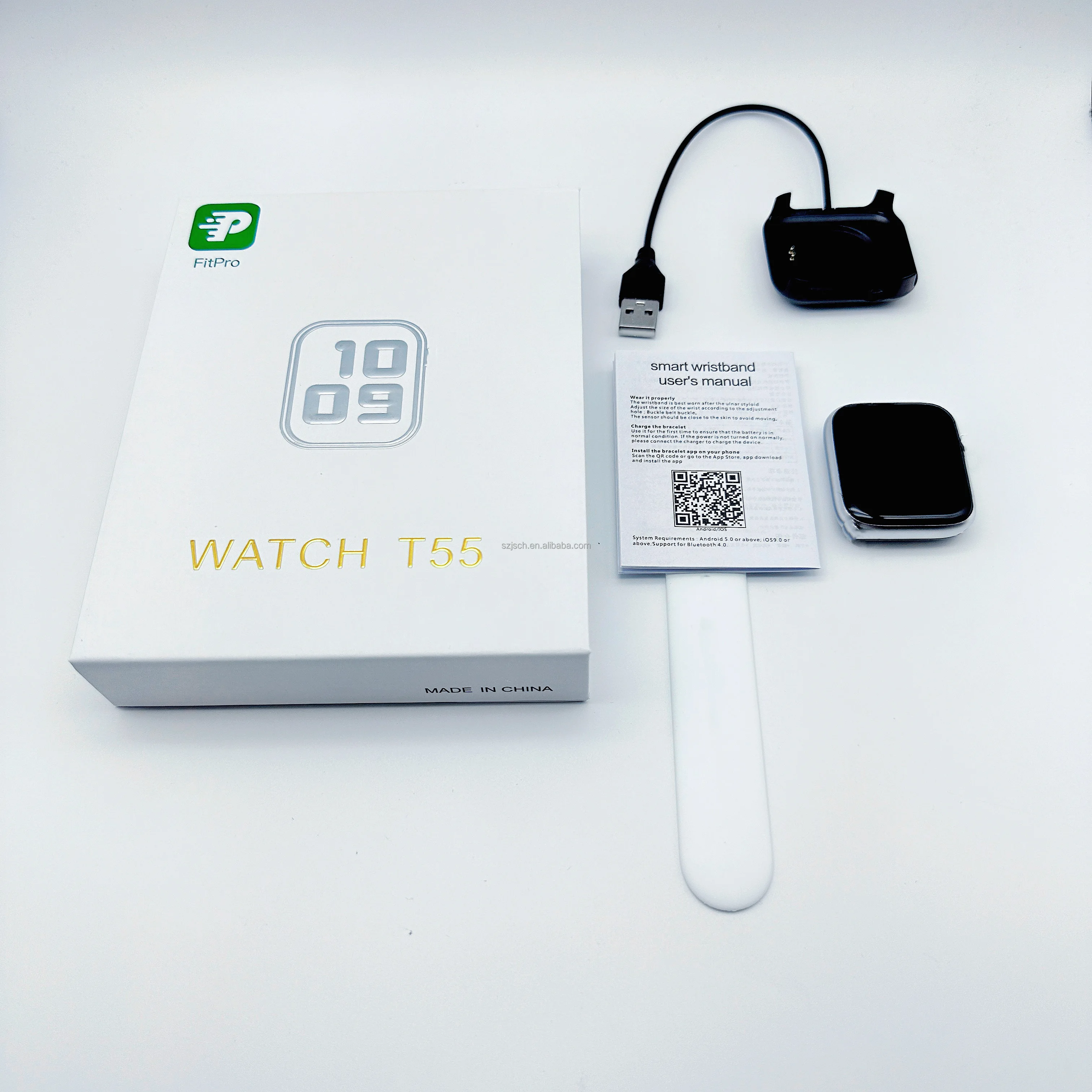 Wholesale T55 Best Dual Strap Smart Watch Reloj Series 8 Series 7 Wearable Devices Pk T55 Pro ...