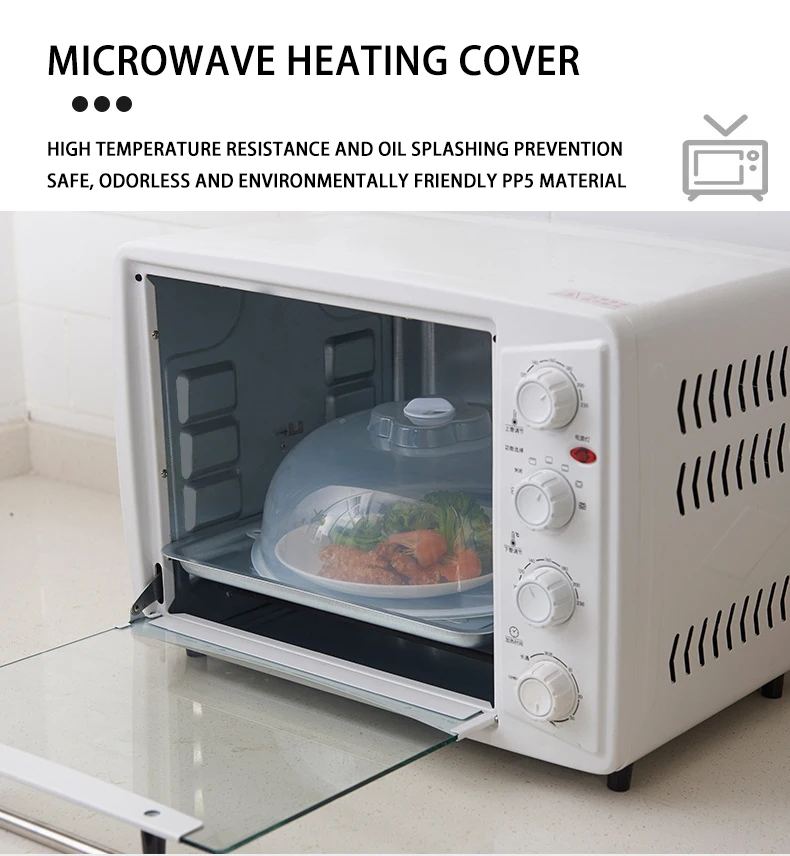 Magnetic Microwave Splatter Splash Guard Other Cooking Tools Microwave ...