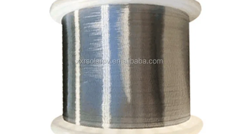 Stringer Machine Soldering Solar Cell Busbar Wire 0.6*0.2mm Soldering ...