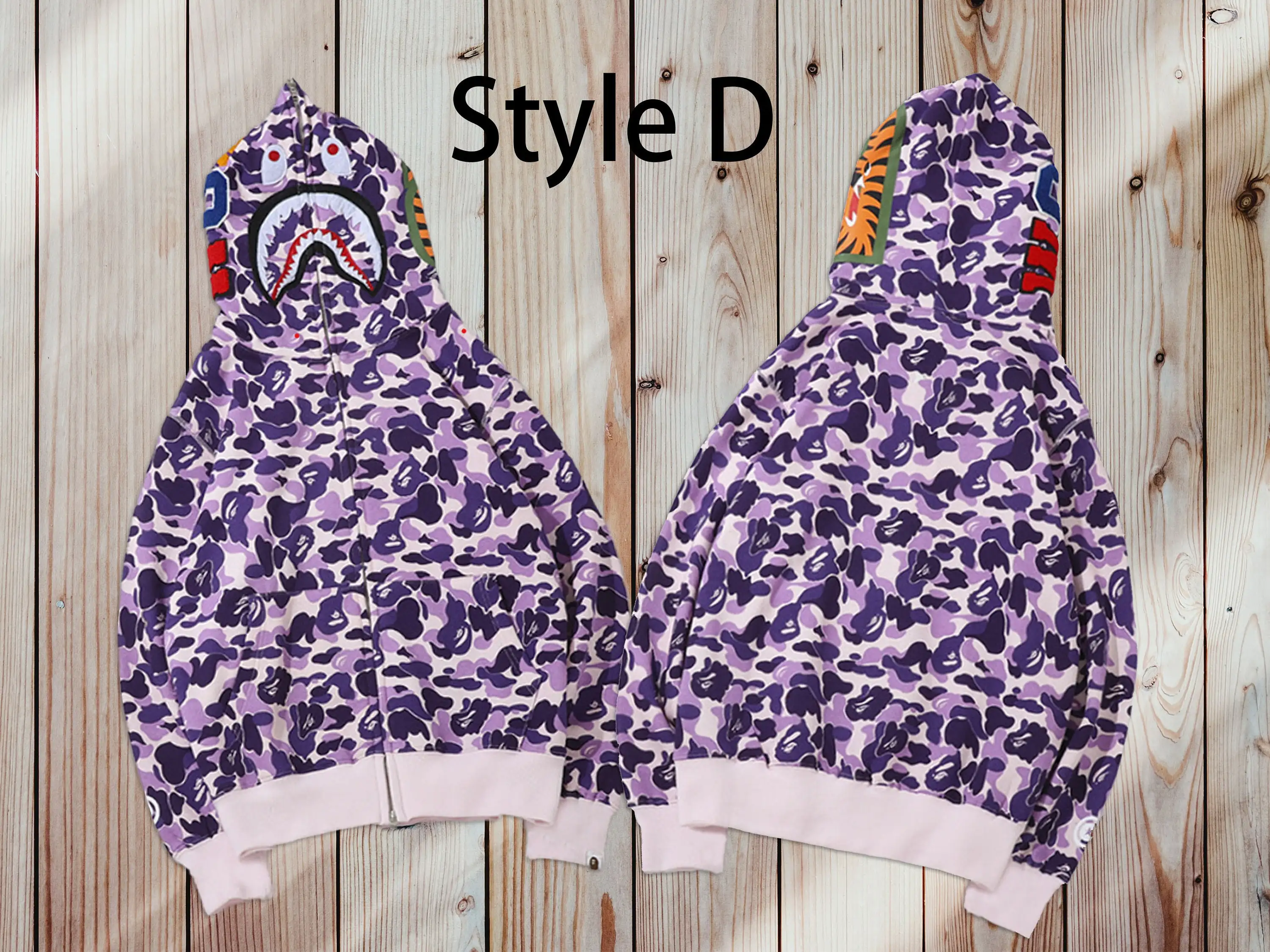 New Designer Full Zip Up Hoodie Rhinestone Custom Logo Blank High ...