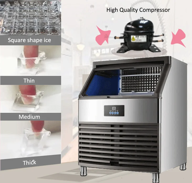 Hot Sell 110v/50hz 110v/60hz Gk180kg Ice Maker - Reliable Ice