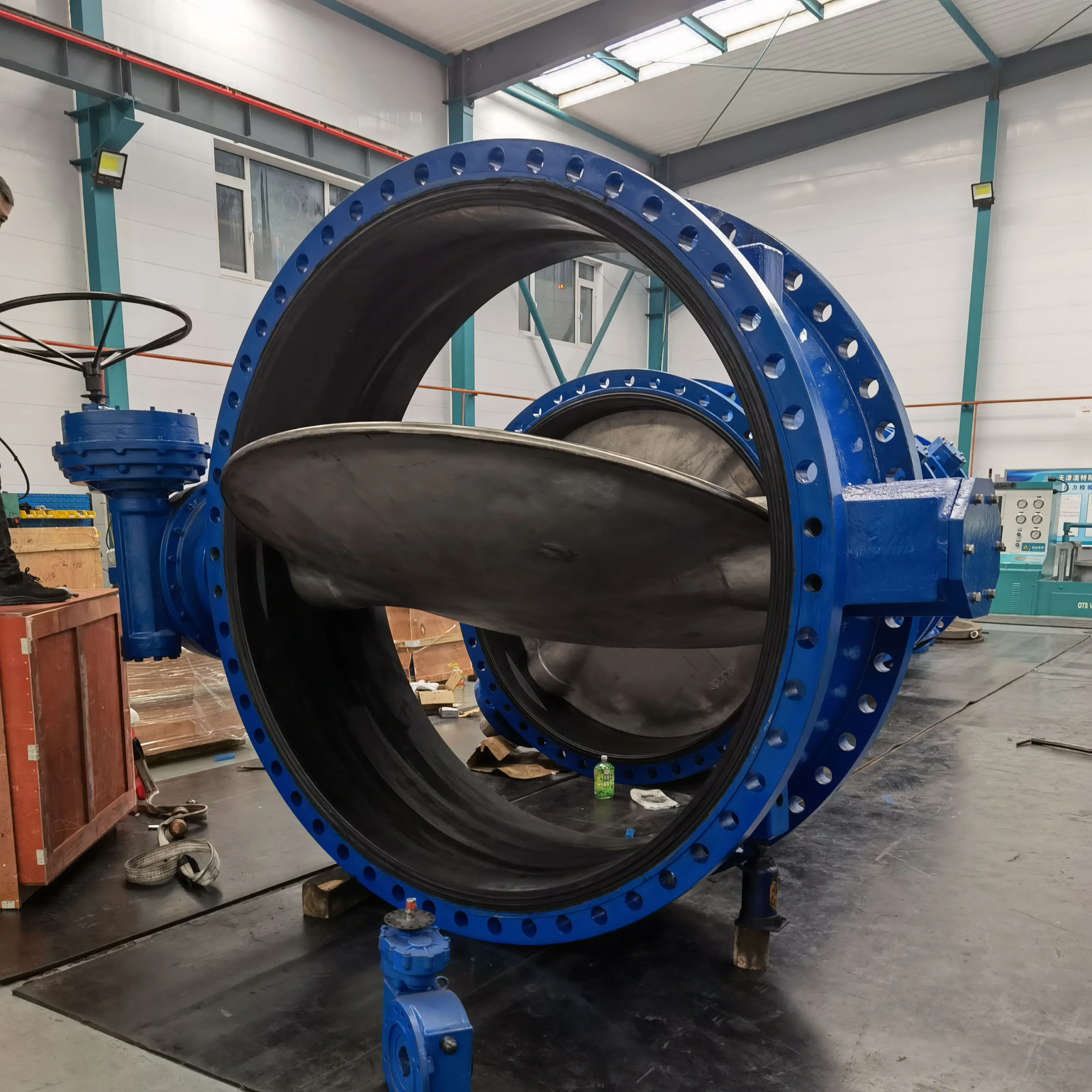 Butterfly Valve Ductile Iron Flange Lug Wafer Type Butterfly Valve Form ...
