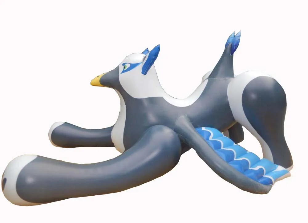 Customized PVC Inflatable Snow Leopard Animal - 5 Letters