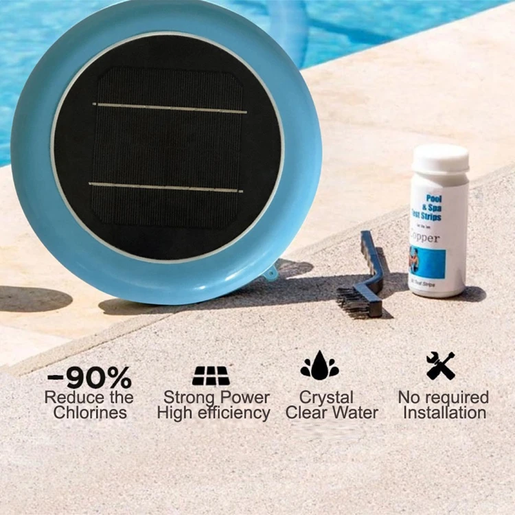 Professional Technology Solar Ionizer Swimming Pool Salt Chlorinator ...