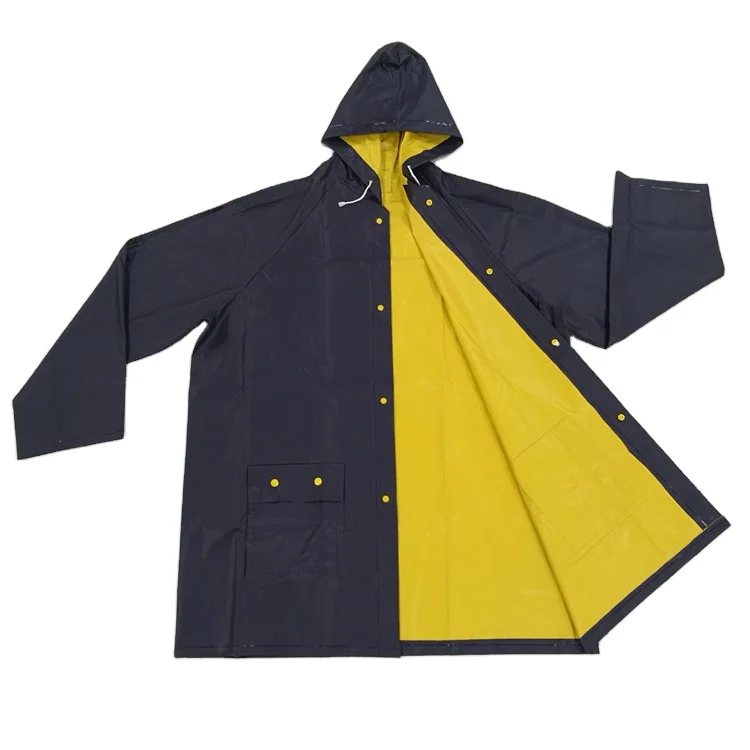 PVC/PVC Reversible Raincoat - Versatile & Durable Protection