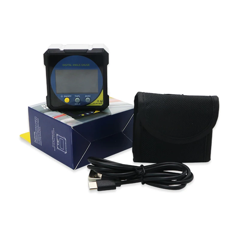 2-side Laser Digital Inclinometer Aluminum Framework With 4-sides ...