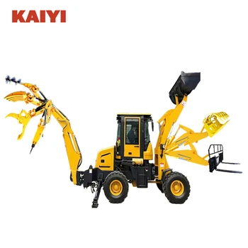 Scraper Bucket Mini Tractor Excavators And Mini Loaders Small Backhoe ...