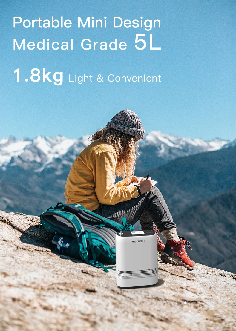 Micitech Oxygen Therapy Device O2 Concentrator For Sale Concentrador De ...