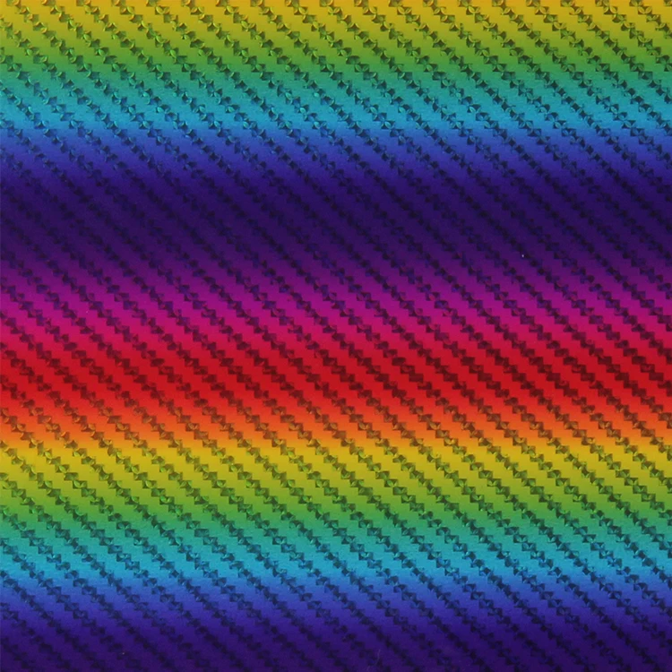 YESION Holographic rainbow Gradient Color Adhesive Vinyl 12x12 Sheet ...