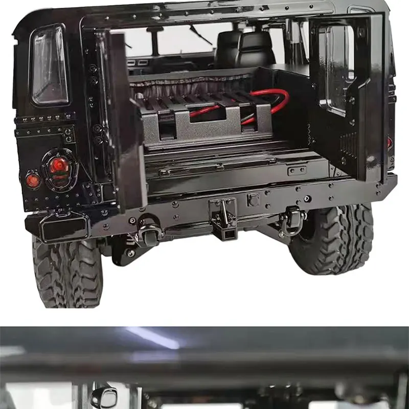 1/10 RC HG P415 - 2.4G 16CH RC Car for Hummer H1 Metal Chassis