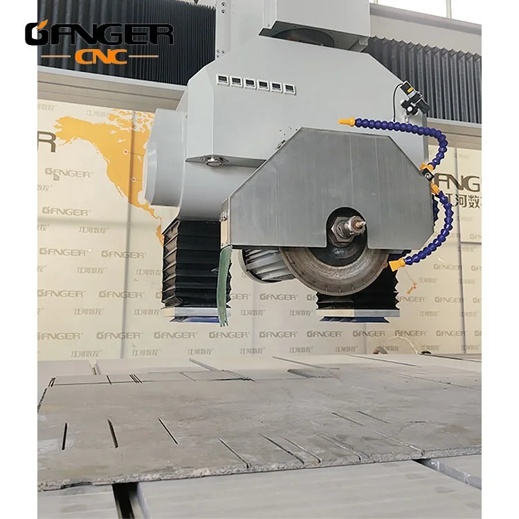 Ganger CNC Router Granite Cutting Machine Bridge Saw for Granite Marble ...