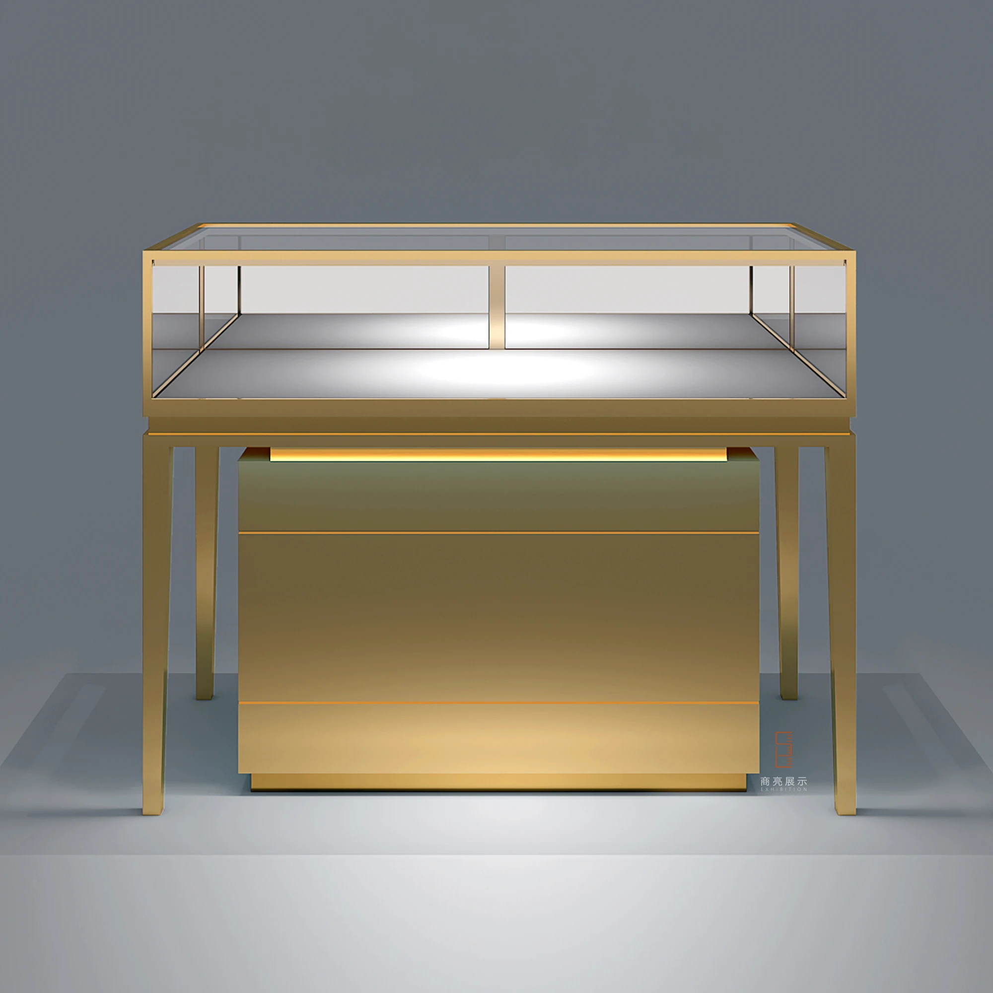 Factory Producing Retail Display Counters For Jewelry Custom Luxury ...