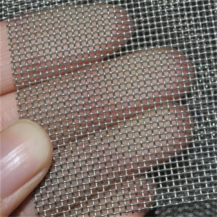 304/316 Stainless Steel Ultra Fine Plain Weave Filter Sieve Metal Wire ...