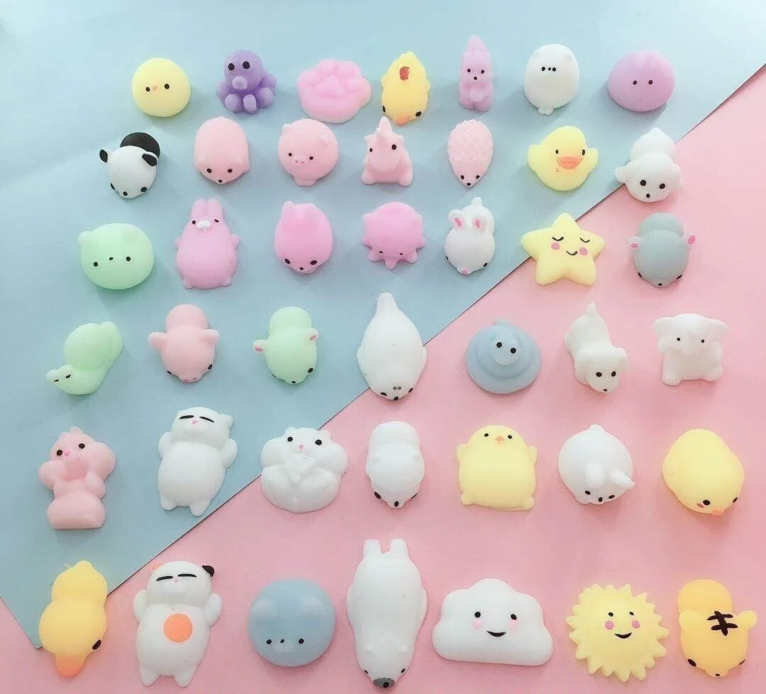 Kawaii Squishies Mochi Anima Squishy Toys for Kids Antistress Ball ...