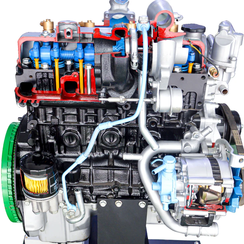 Car Engine Anatomy Model Display Platform Educational Automobile ...