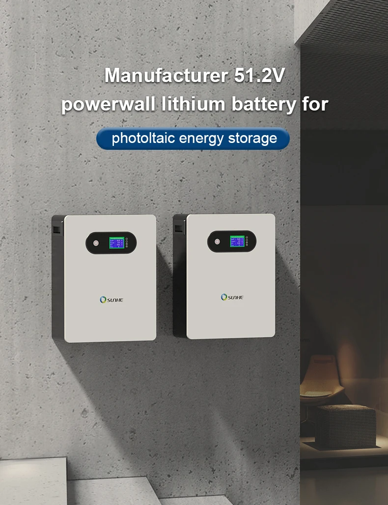 Solar Power Wall Battery - Smart BMS 6000 Cycles Lifepo4