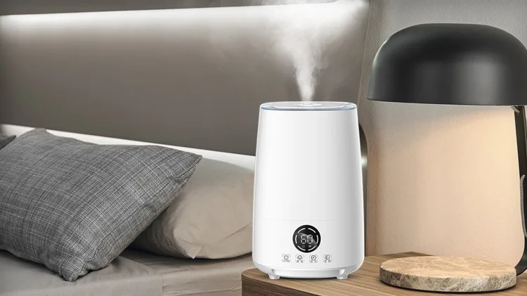 Runal 4l Room Humidifire Large Size Fragrance Oil Digital Display ...