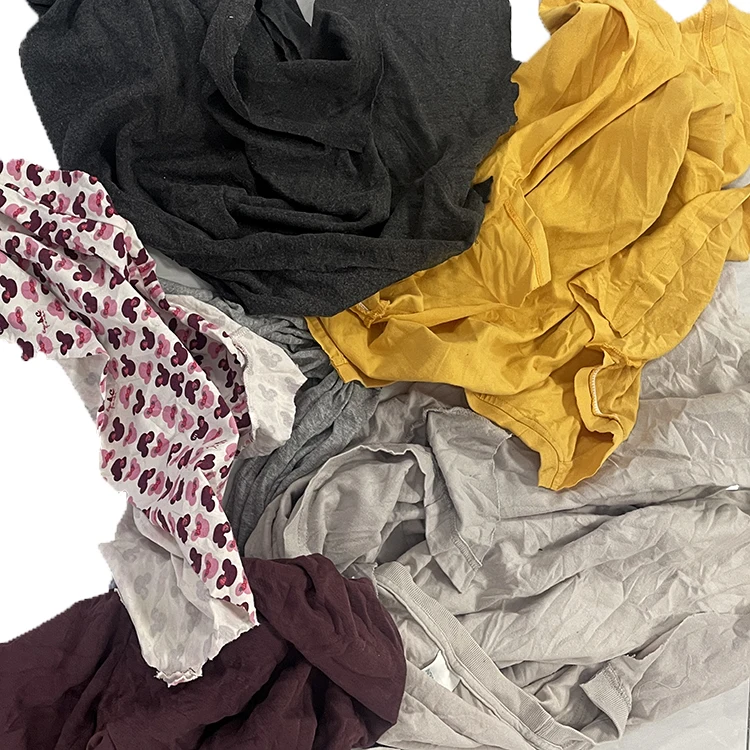 Trapos De Limpieza Industriales Trapos De Algodón Blanco Camiseta De ...