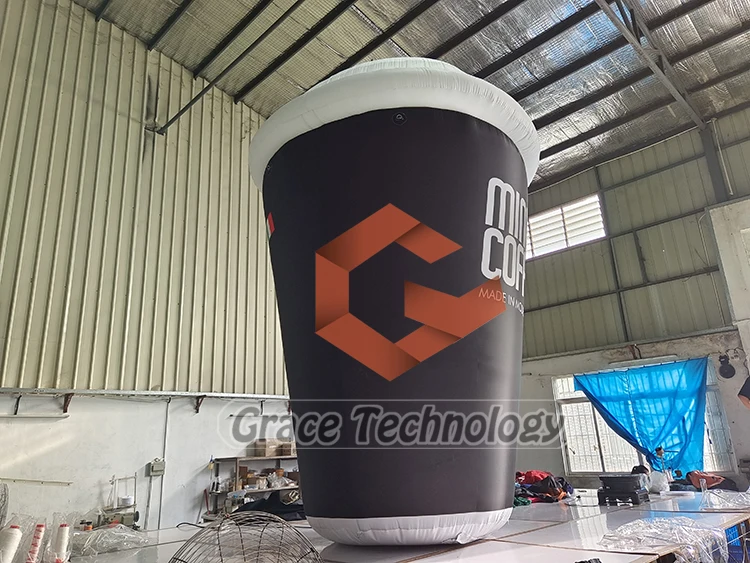 Giant Inflatable Coffee Cup - Big Insulated Cup For Outdoor Events - Oem