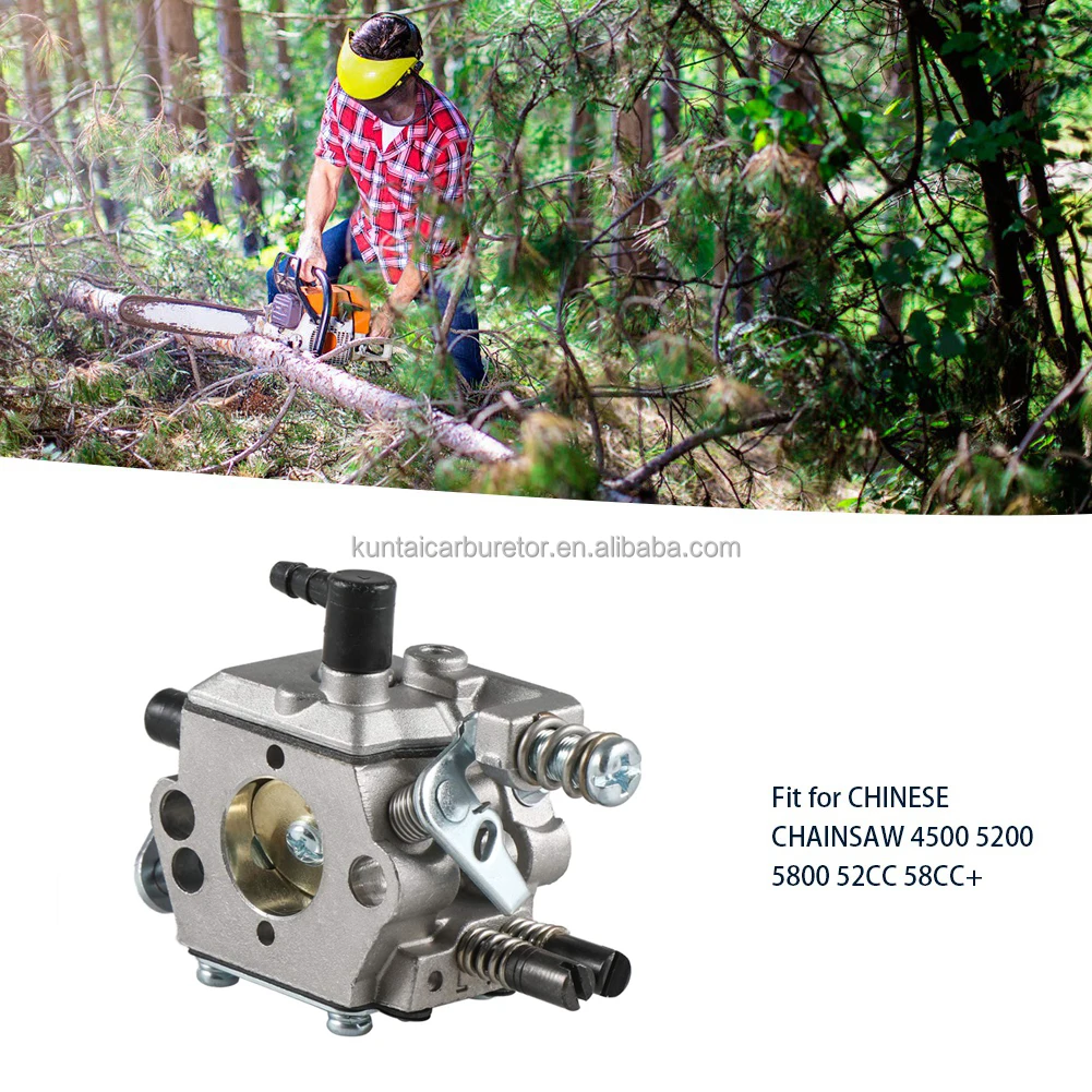 Alibaba.com: Carburetor for MP16 45cc 52cc 58cc Chainsaw, 2-Stroke ...