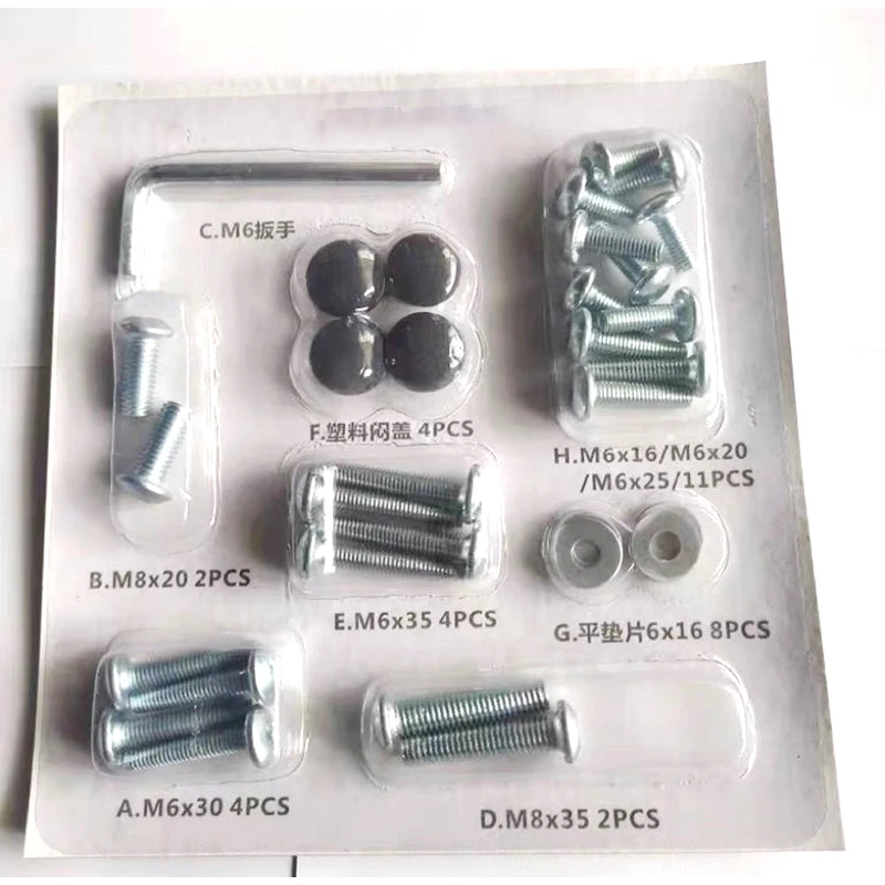 Office Chair Screw Accessory Kit Fitting Factory Customized Pack ...