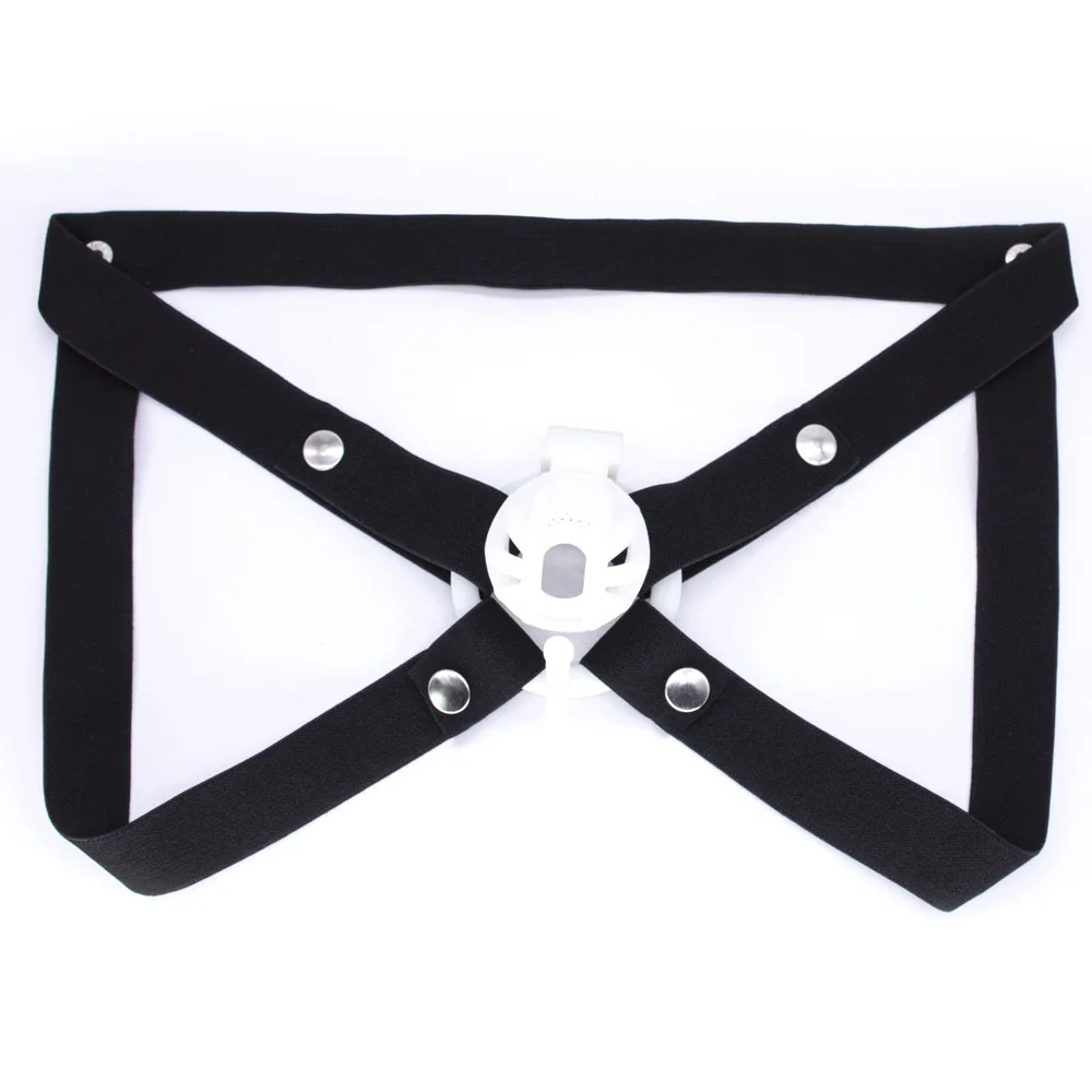 Chastity Lock Assisted Strap For Men Four Way Wide Restraint Strap ...