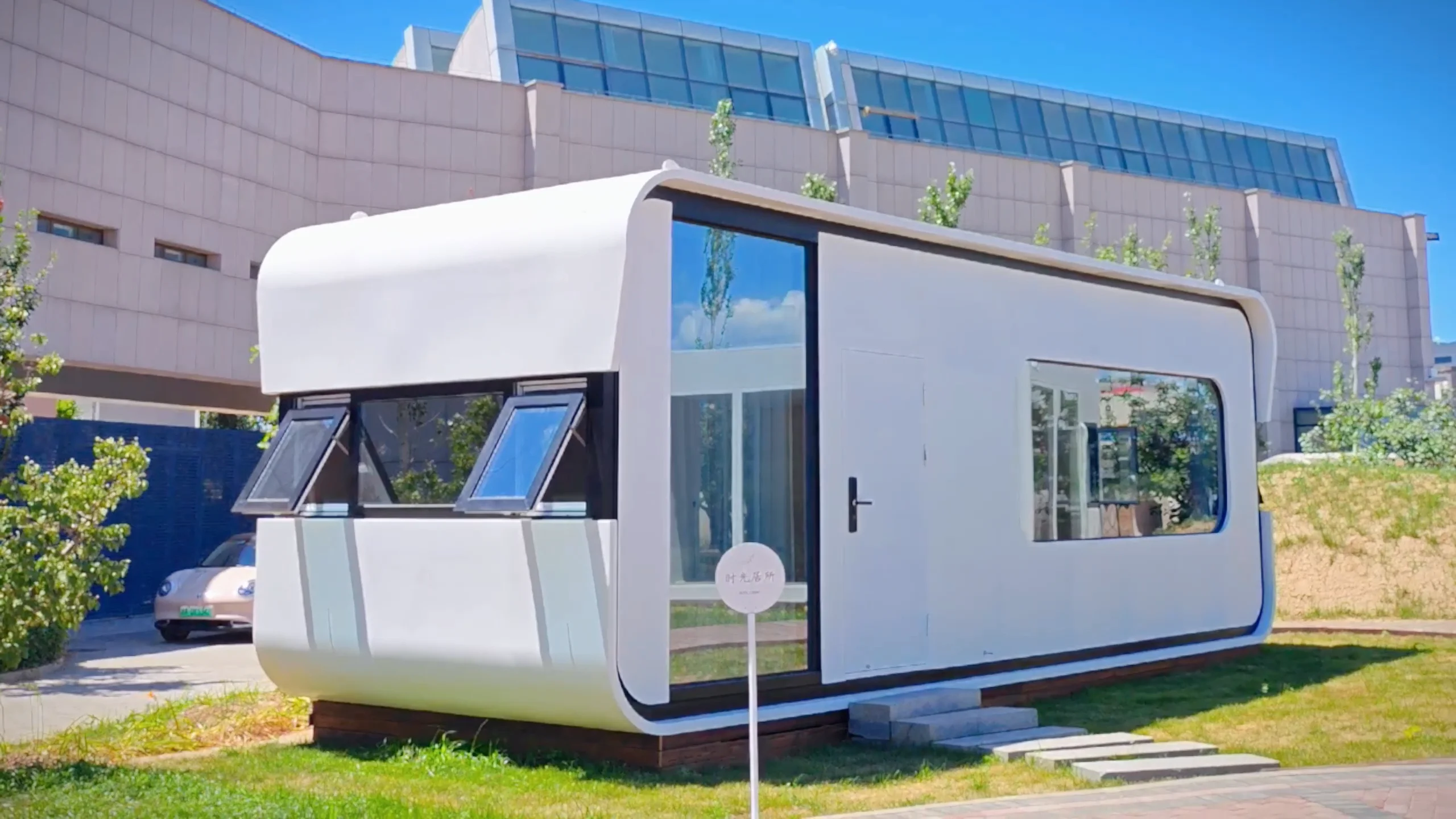 20ft 40ft Modular Prefab Tiny Homes Container Office Portable Apple ...