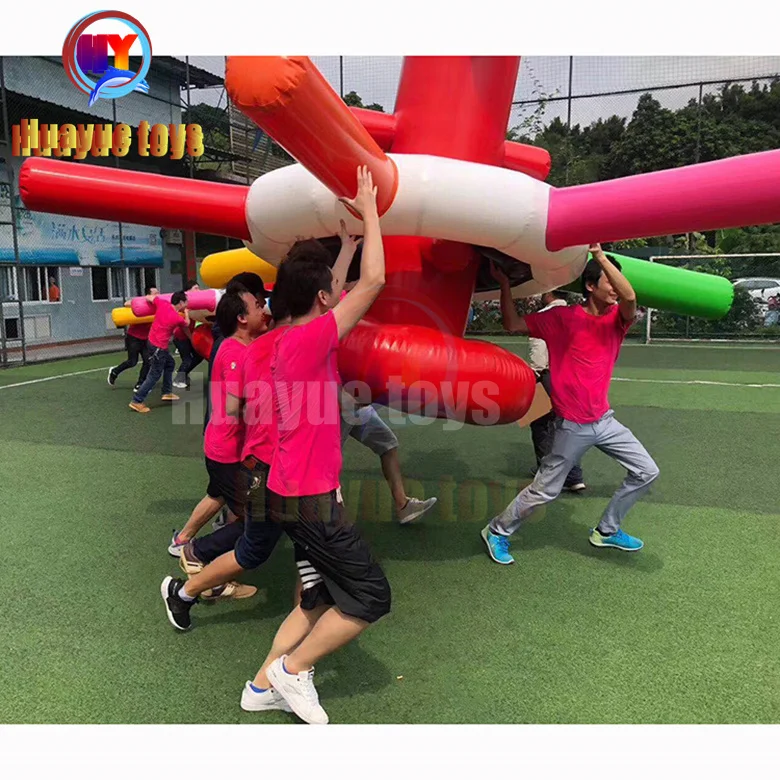 Fun Inflatable Team Building Games Object Moving Activity Fun Sports ...