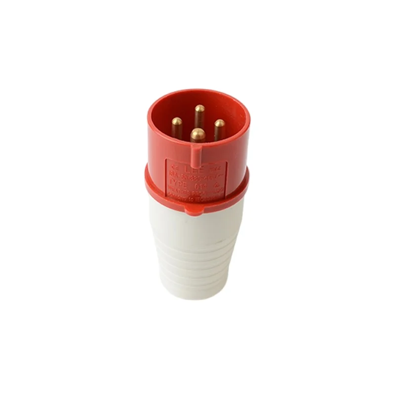 Iec/ce 16a Electrical Lee-014 Red Ip44 Industrial Plugs And Sockets ...