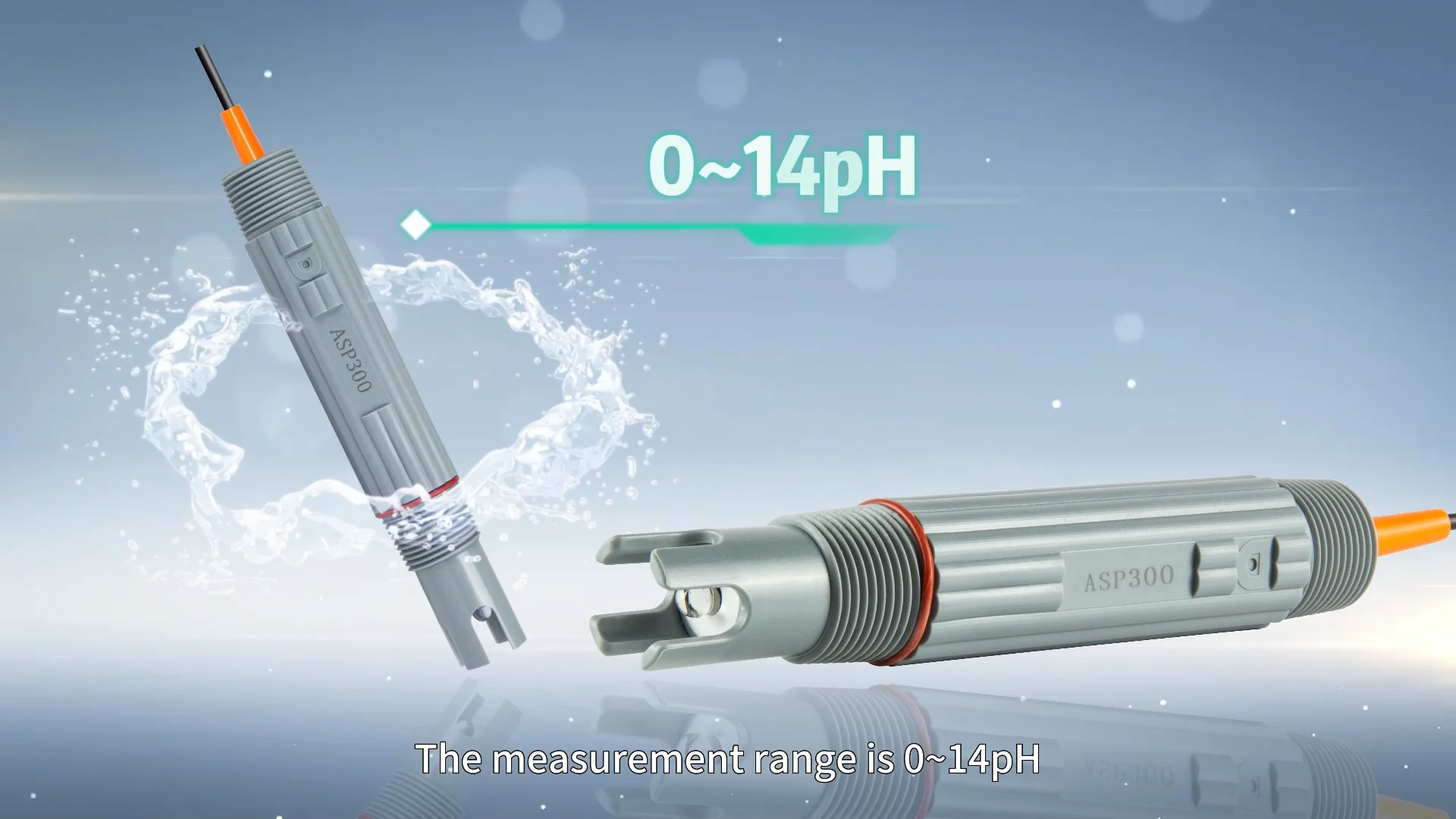 Long Service Life Online Pt1000 Ph Sensor Probe For Water Treatment ...