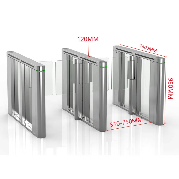 304 Stainless Steel Automatic People Security Turstile Access Control ...