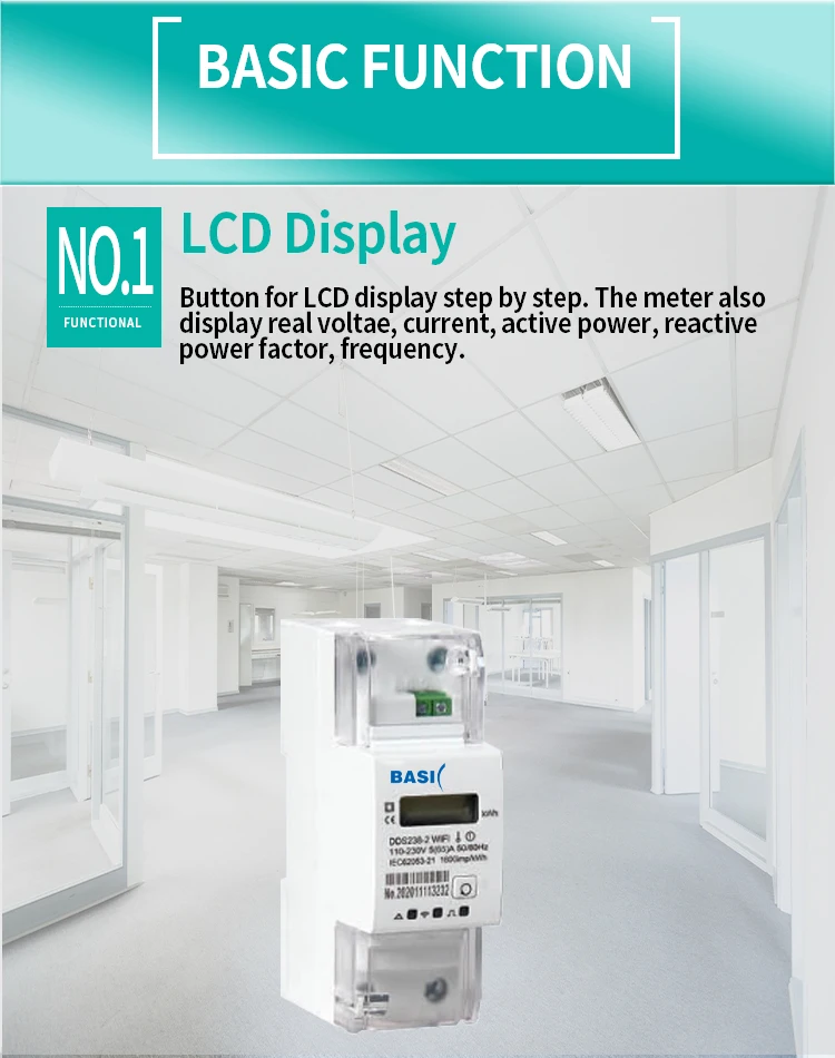 Smart Wifi Energy Meter Remote Control Prepaid Electricity Meter - Buy ...