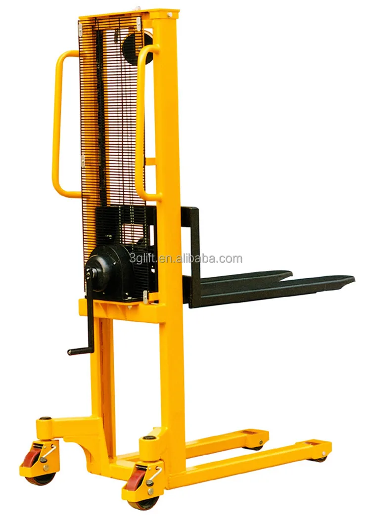 Easy Operation Hydraulic Manual Lifter Hand Pallet Stacker With 1.5 Ton ...