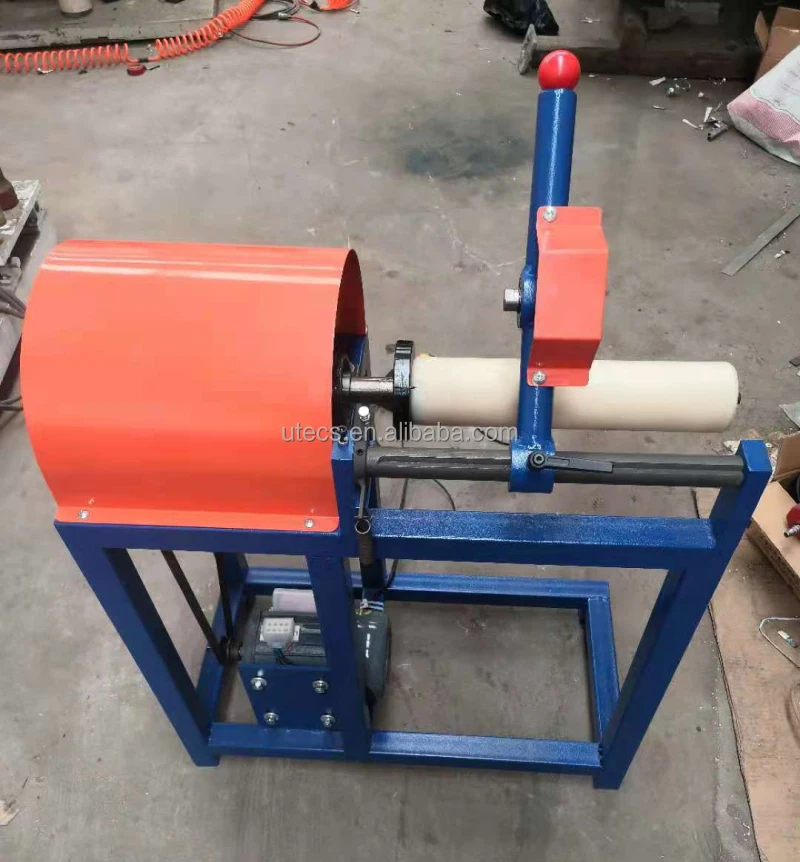 UC350 Electric Economic Manuel Kraft Paper Core Slitting Machine