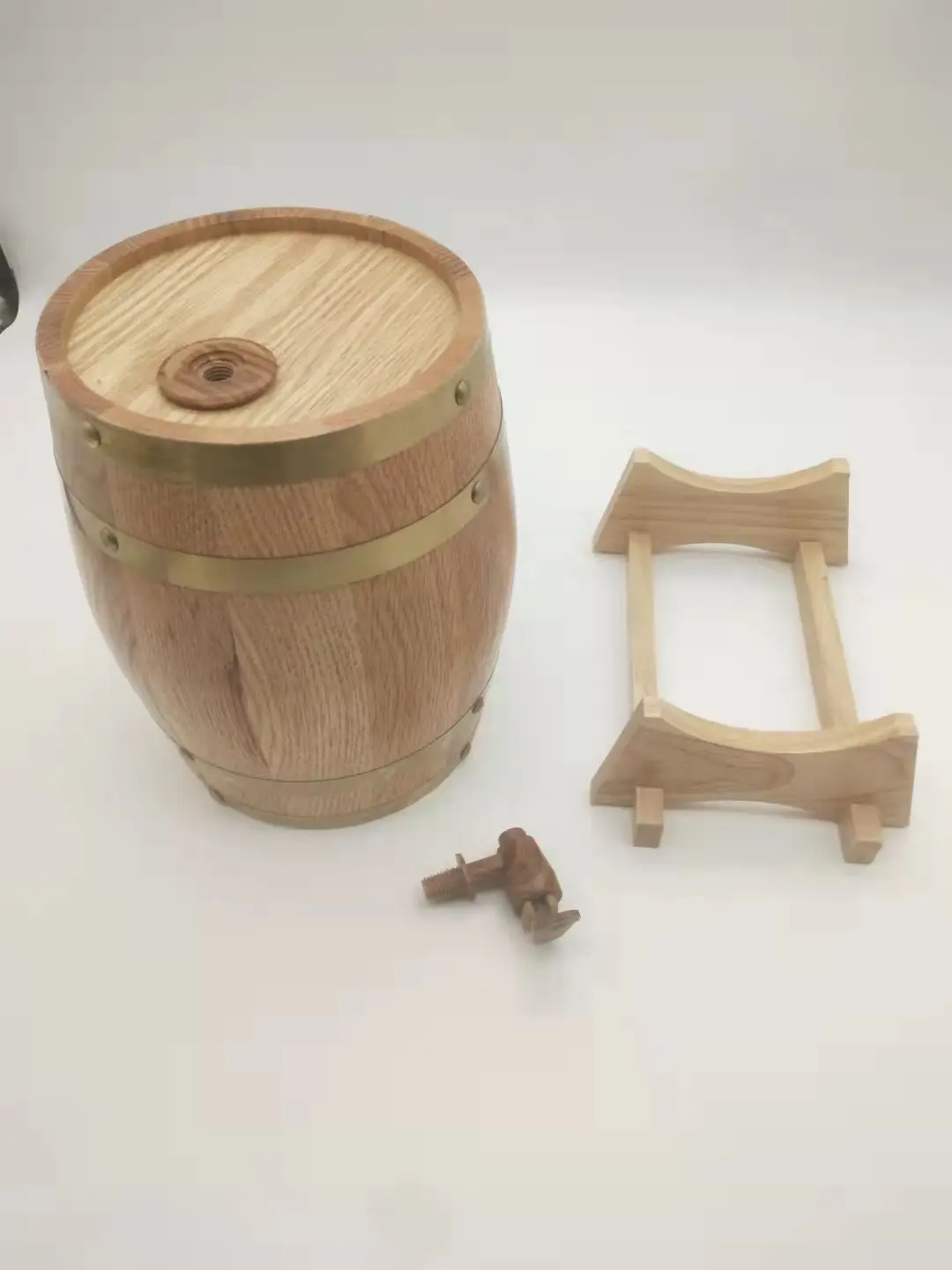Custom 1.5l Oak Barrels Wooden Beer Barrels And Whisky Decorative ...