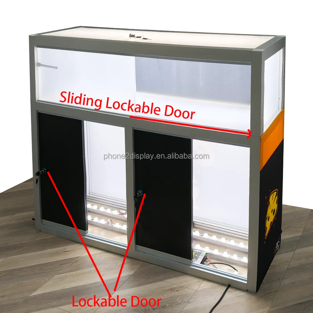 Portable Promotion Tables - LED Backlit Acrylic Displays