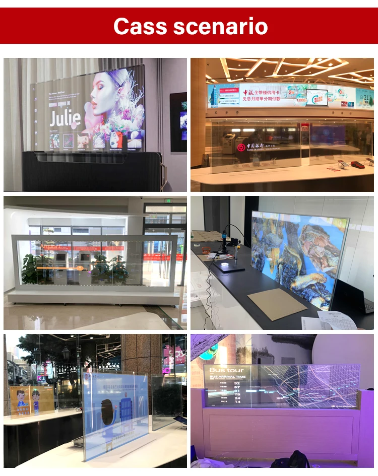Transparent Oled Touch Screen Tv Screen Advertising Display Wide Oled Display 55 Inch Oled ...