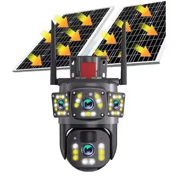 Wifi V360 Solar Monitor 360 Degree Mobile Phone Remote Outdoor Night ...