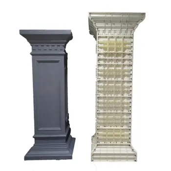 Precast Concrete Square Roman Pillar Column Pole Molds For Cement - Buy ...