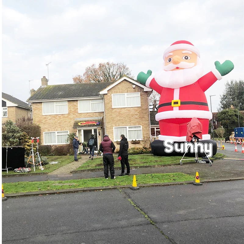 26ft Tall Giant Inflatable Santa Claus Christmas Decoration