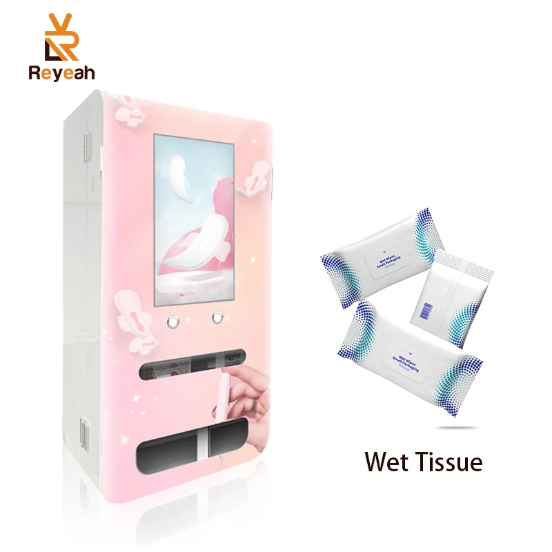 Small Mini Machine Dispenser Coin Operated Sanitary Pad Vending Machine ...