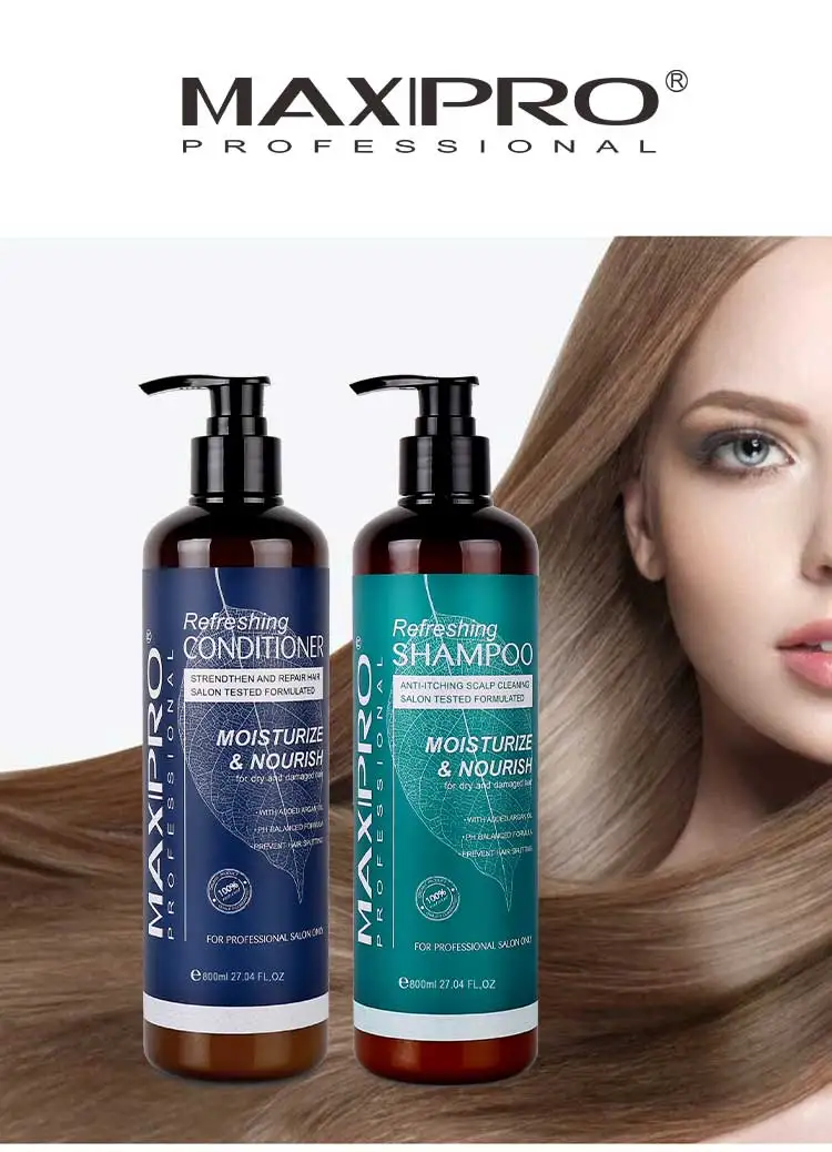 Maxipro Brand Shampoo OEM Supported Moisturize and Nourish for Dry and ...