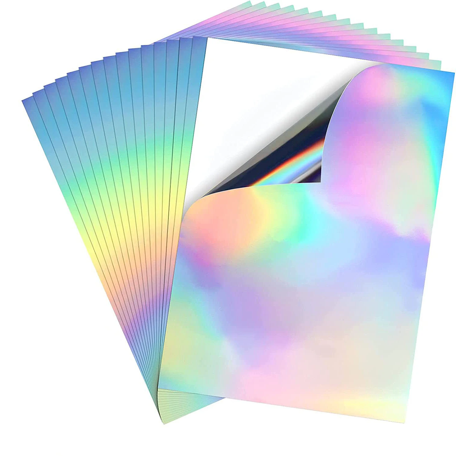 Printable A3 Vinyl Sticker Paper - Holographic Adhesive Film
