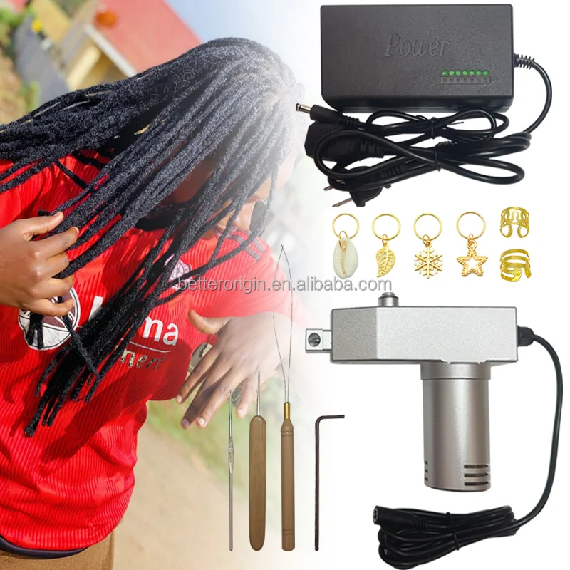 High Speed Dreadlocks Crochet Hair Making Machine