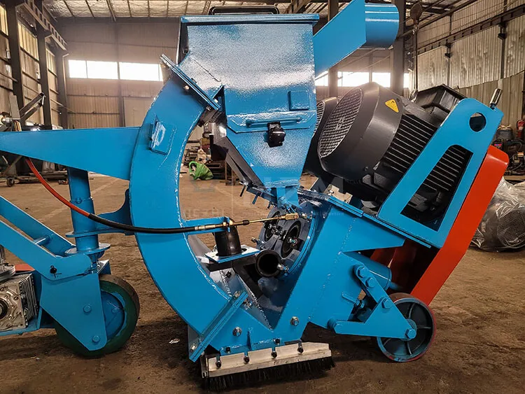 Floor National 3395 Blaster Cement Concrete Road Shot Blasting Machine ...