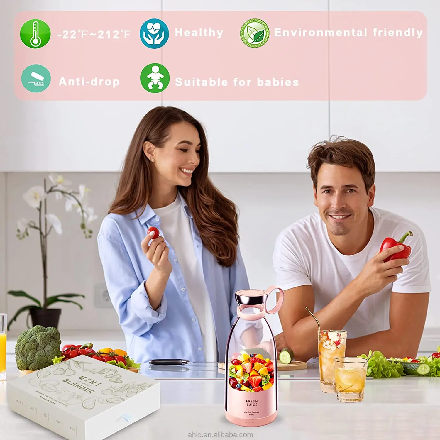 350ml Fresh Juice Portable Blender For Shakes And Smoothies Free ...