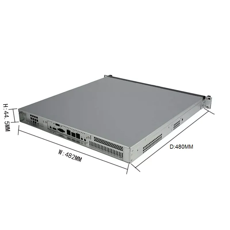 1u Rackmount Server Chassis with 4 Bay Hot Swap Storage