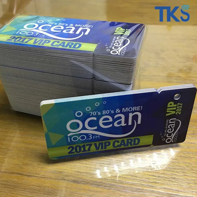 Small Card Design Ntag213 Custom Pvc Non-standard Card For Wristband ...