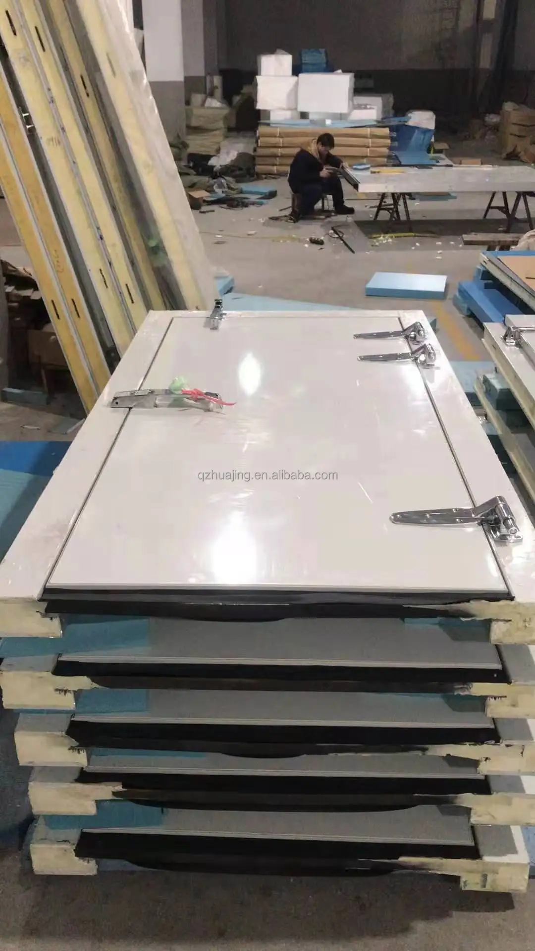 Insulated Gfrp/grp/frp/fiberglass Pu Foam Sandwich Panel For Cold Room ...