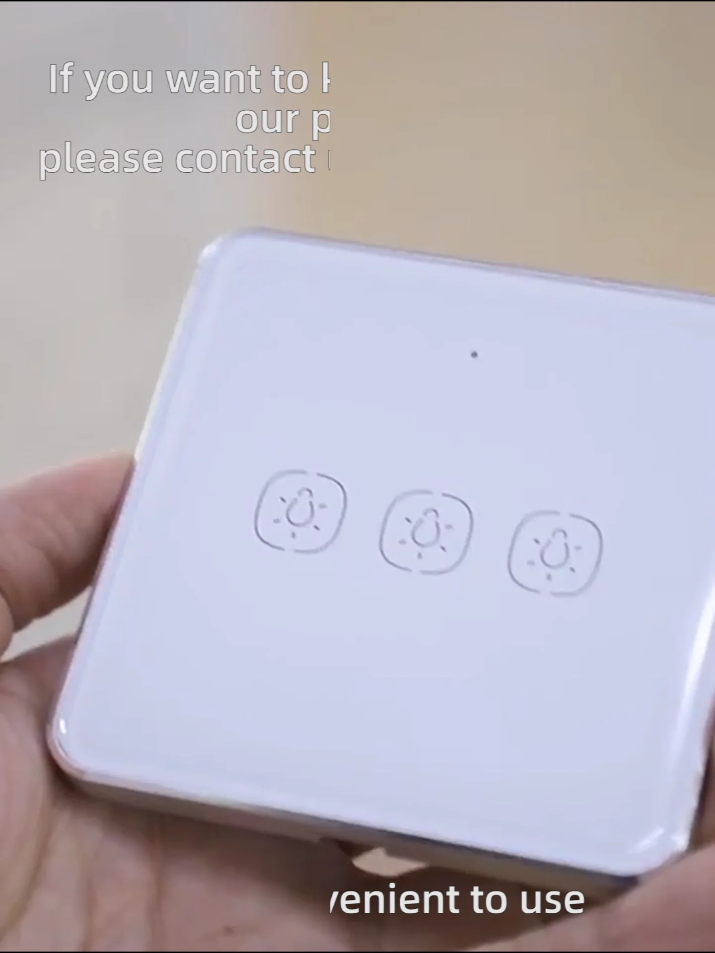 Tuya Smart App Zigbee 1 Gang Wall Switch Control Panel Battery Wireless ...